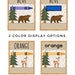 Woodland Classroom Color Posters - Etsy