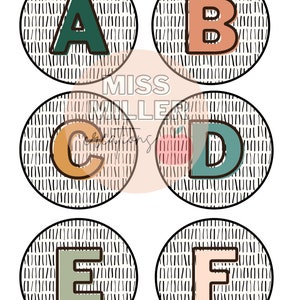 Boho Tropics Word Wall [editable] - Etsy