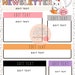 Modern Halloween Newsletter Template editable - Etsy