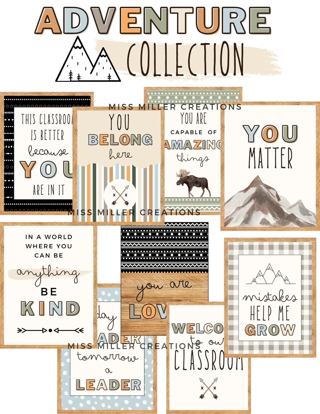 Adventure Classroom Posters - Etsy