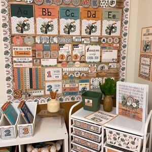 Boho Tropics Complete Classroom Collection - Etsy