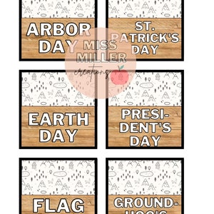 Adventure Classroom Calendar - Etsy