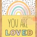 Pastel Boho Rainbow Classroom Quote Posters - Etsy