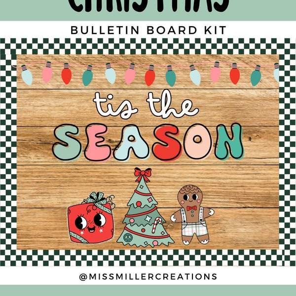 Christmas Bulletin Board - Etsy