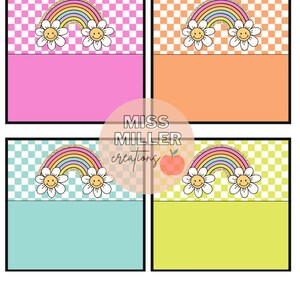 Disco Era Classroom Labels [editable] - Etsy