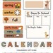 Farm Friends Classroom Calendar - Etsy