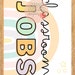 Pastel Boho Rainbow Class Jobs Display editable - Etsy