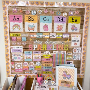 Disco Era Complete Classroom Collection - Etsy