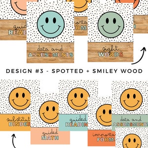 Groovy Boho Binder Covers [editable] - Etsy