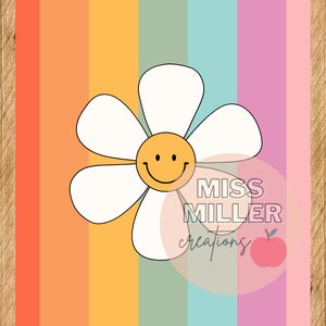 Retro Rainbow Classroom Quote Posters - Etsy