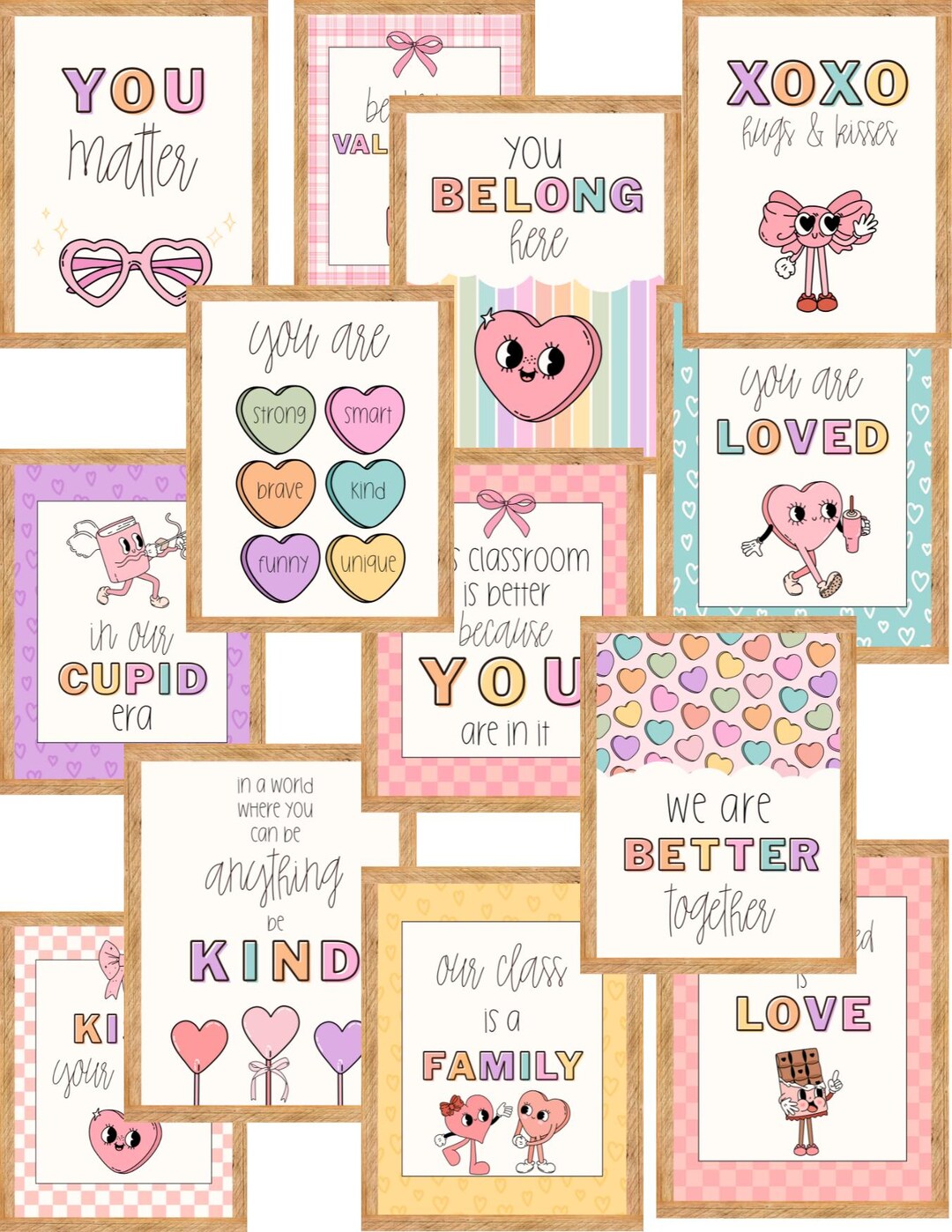 Cupid Era Classroom Decor Posters - Etsy