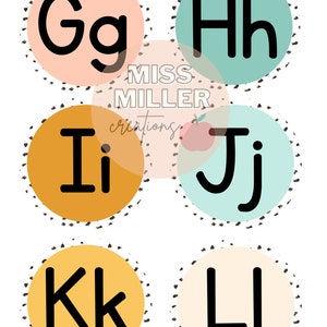 Modern Boho Rainbow Classroom Word Wall [editable] - Etsy