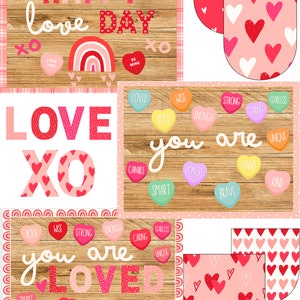 Valentine's Day Classroom Decor Collection - Etsy