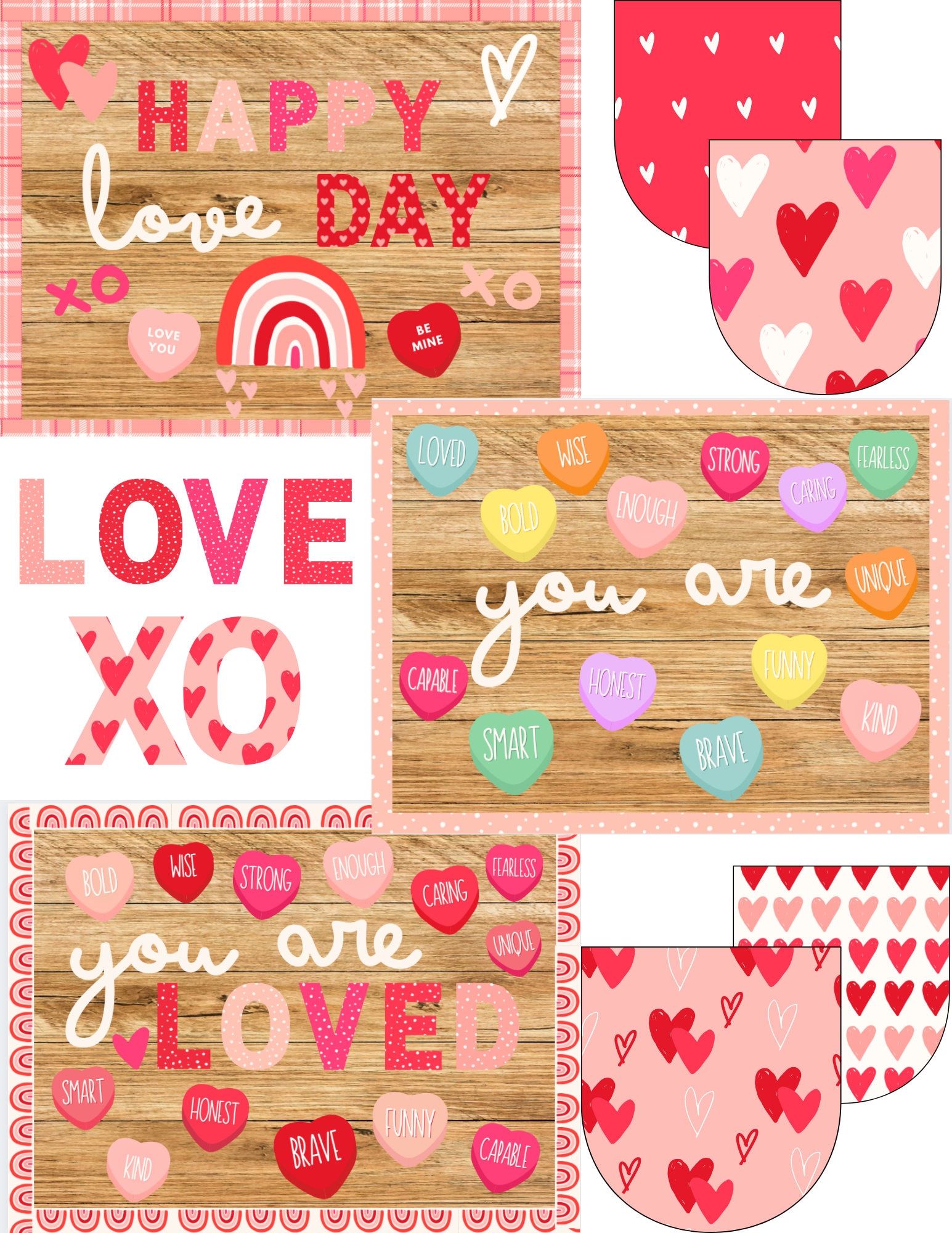 Valentine's Day Classroom Decor Collection - Etsy