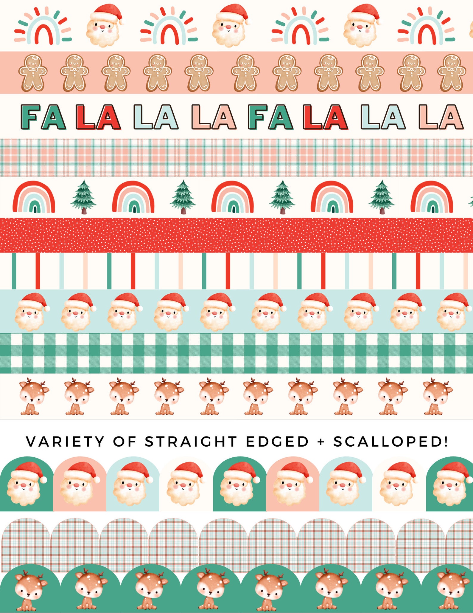 Modern Christmas Classroom Decor Pack V.2 - Etsy