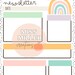 Pastel Boho Rainbow Classroom Newsletter [editable] - Etsy