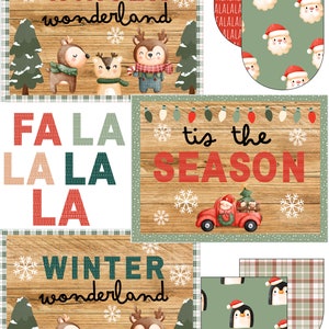 Classic Christmas Classroom Decor Pack - Etsy