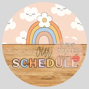 Daisy Dreams Classroom Schedule [editable] - Etsy
