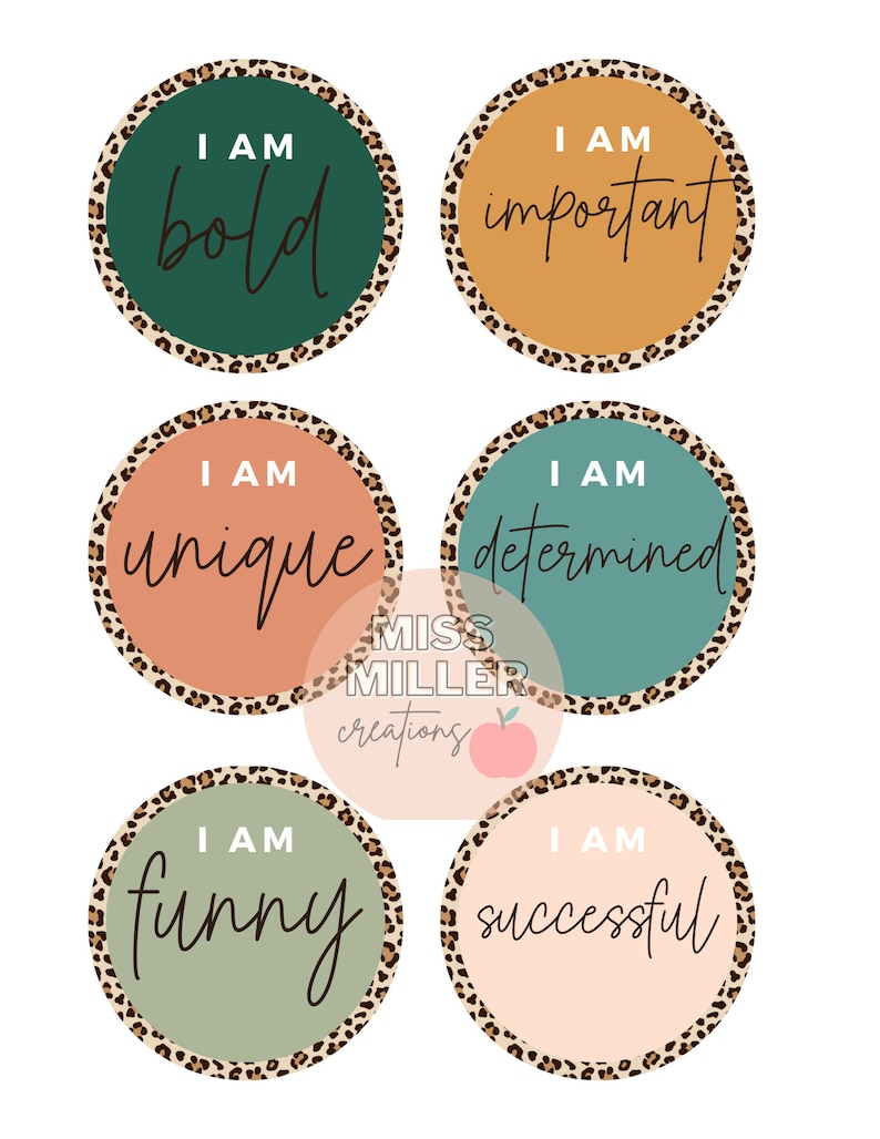 Boho Tropics Affirmation Station - Etsy