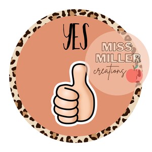 Boho Tropics Hand Signals Classroom Posters [editable] - Etsy