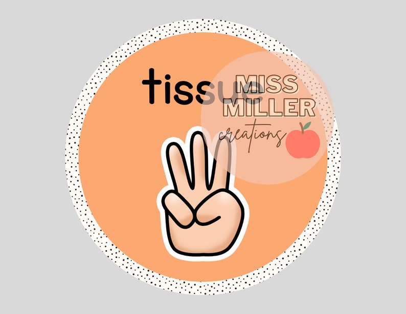 Daisy Dreams Hand Signals Classroom Posters editable - Etsy