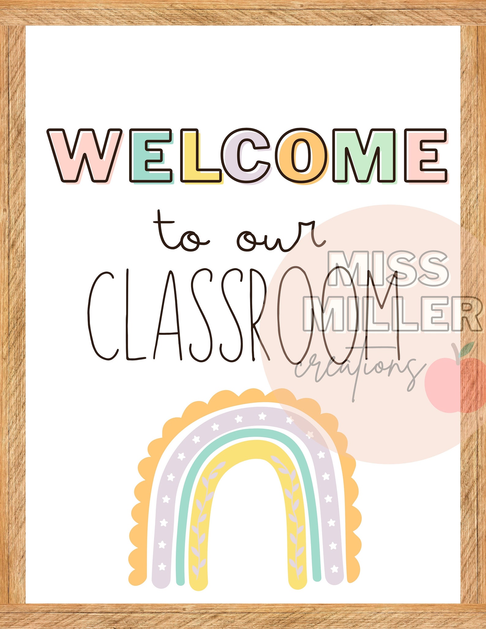 Pastel Boho Rainbow Classroom Quote Posters - Etsy
