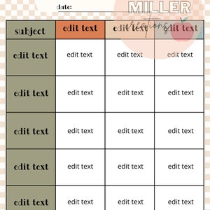 Farm Friends Classroom Forms [editable] - Etsy