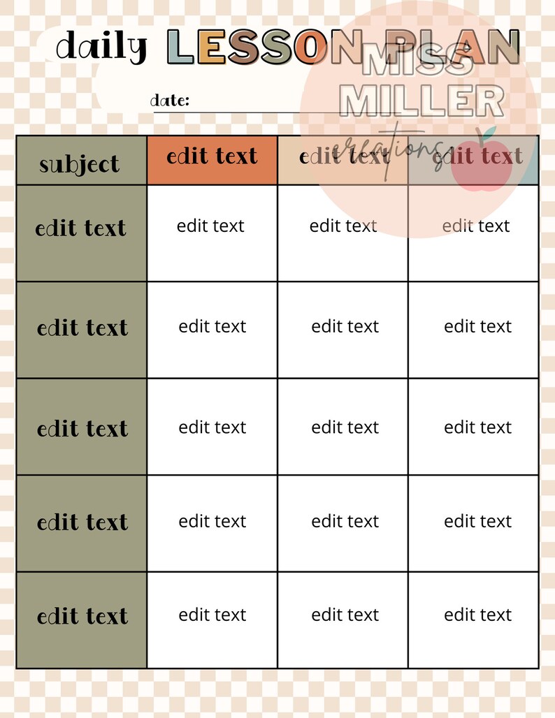 Farm Friends Classroom Forms [editable] - Etsy
