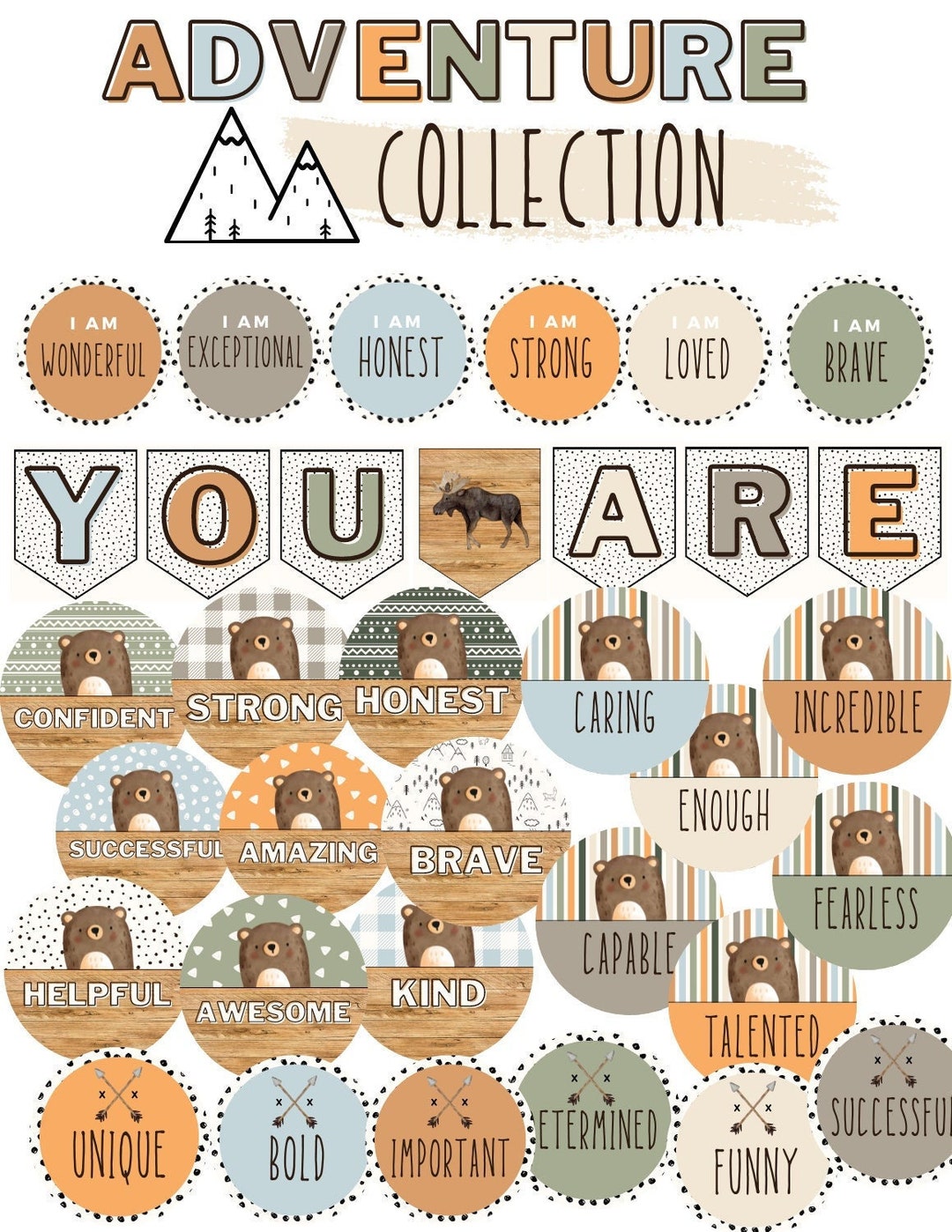 Adventure Affirmation Station - Etsy