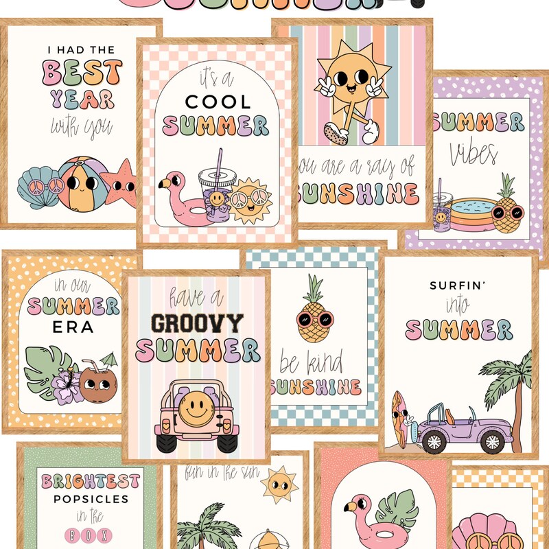 Summer Classroom Decor - Etsy