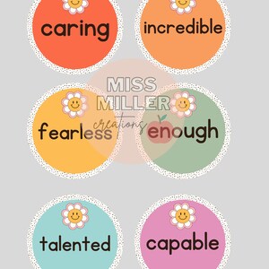 Retro Rainbow Affirmation Station - Etsy