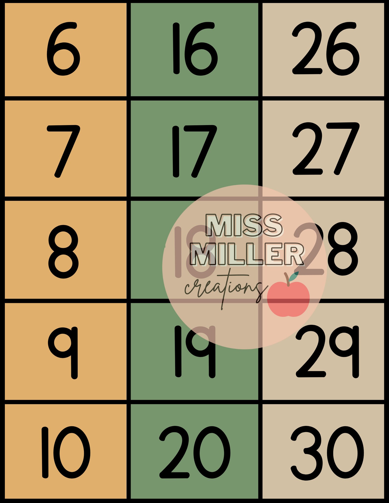 Woodland Classroom Math Displays - Etsy