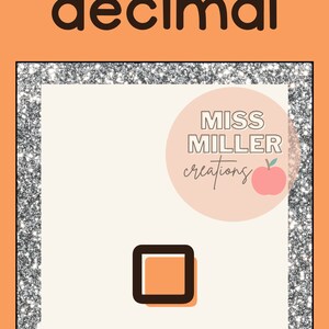 Groovy Glitter Place Value Posters - Etsy