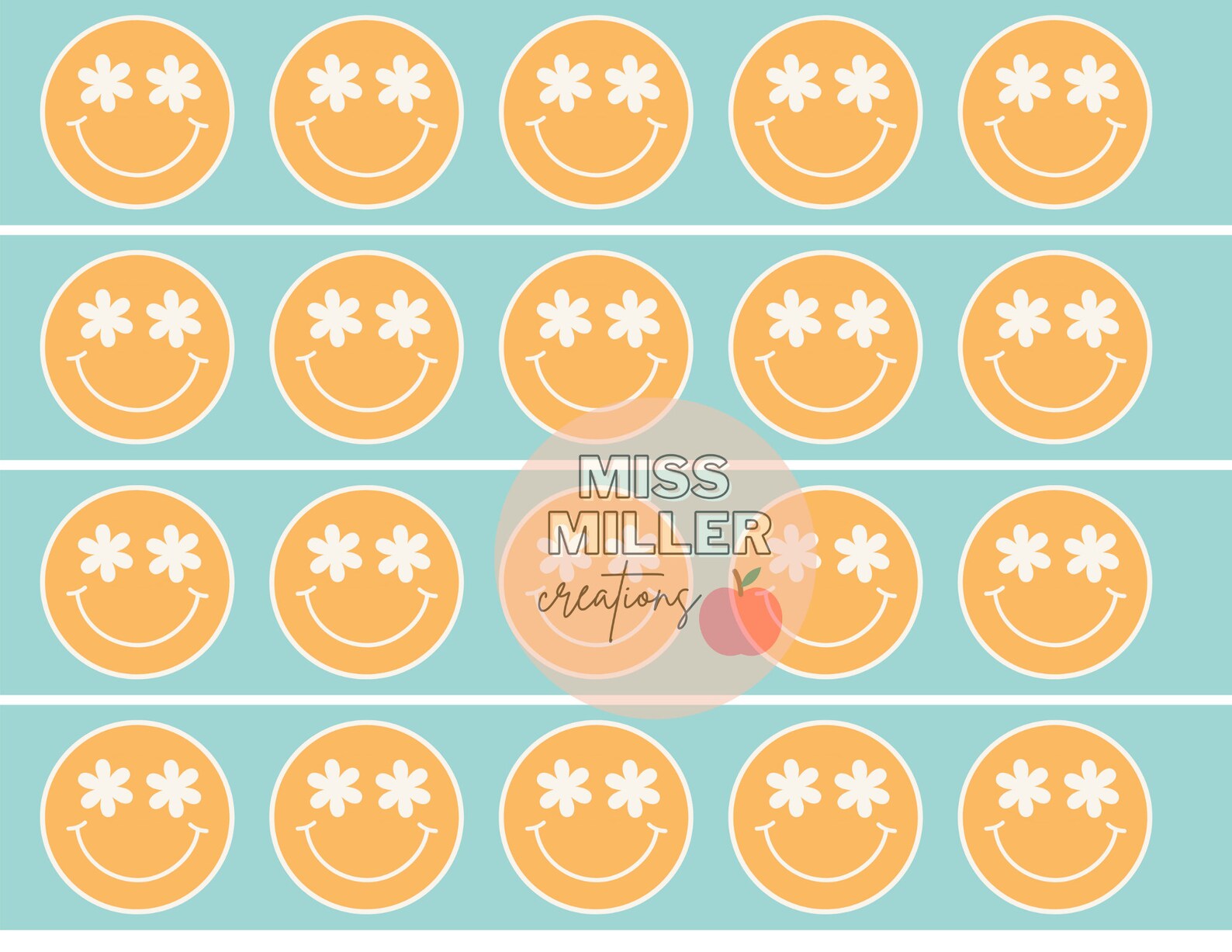 Groovy Glitter Bulletin Board Borders Pack - Etsy