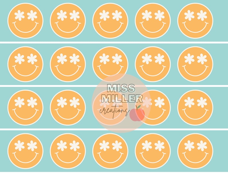 Groovy Glitter Bulletin Board Borders Pack - Etsy