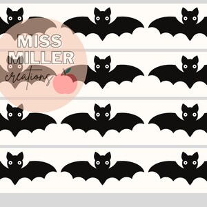 Boho Halloween Bulletin Board Borders - Etsy