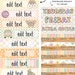 Groovy Pastel 10-drawer Cart Labels - Etsy