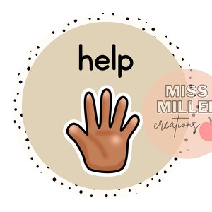 Neutral Boho Rainbow Hand Signals Classroom Posters [editable] - Etsy