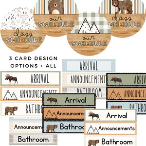 Adventure Classroom Schedule [editable] - Etsy