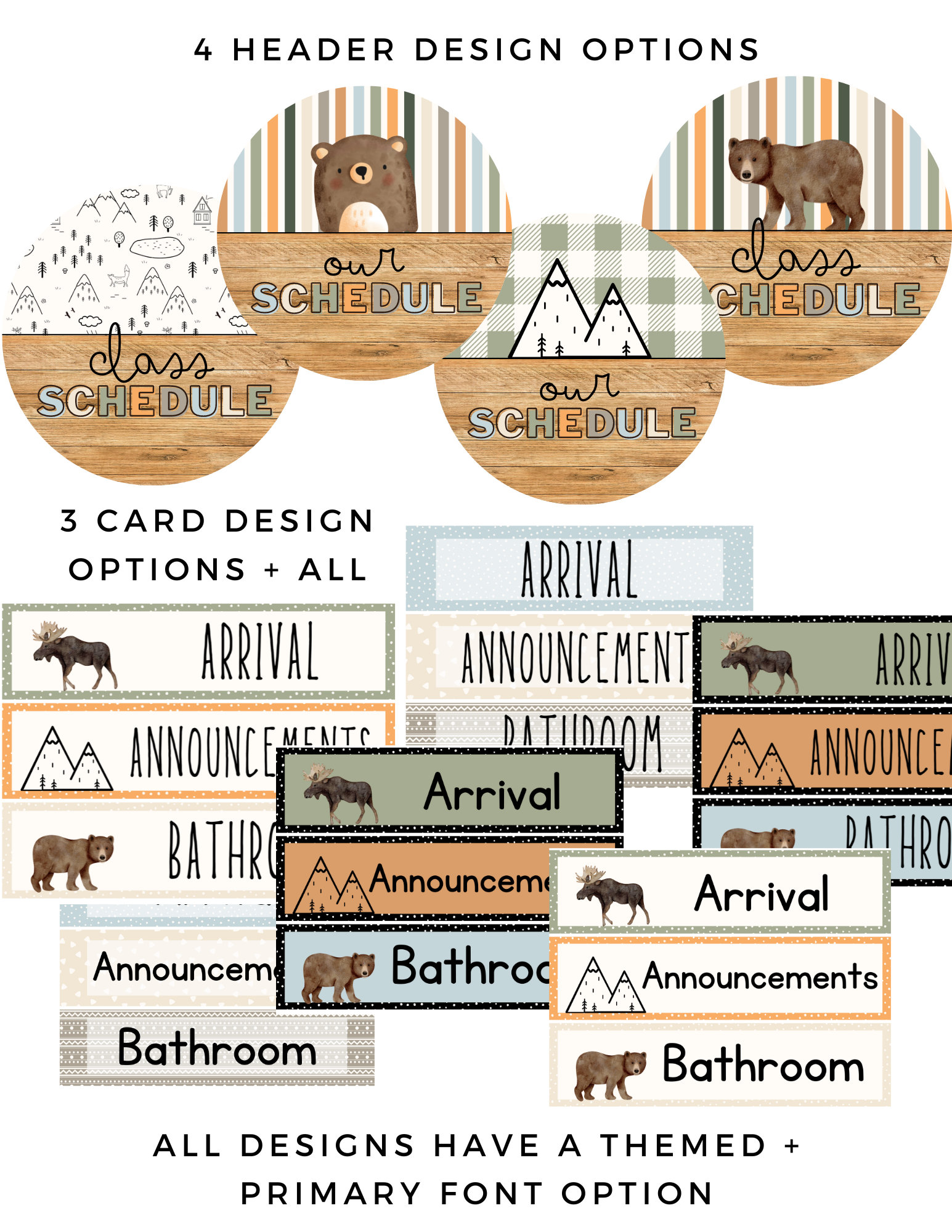 Adventure Classroom Schedule [editable] - Etsy