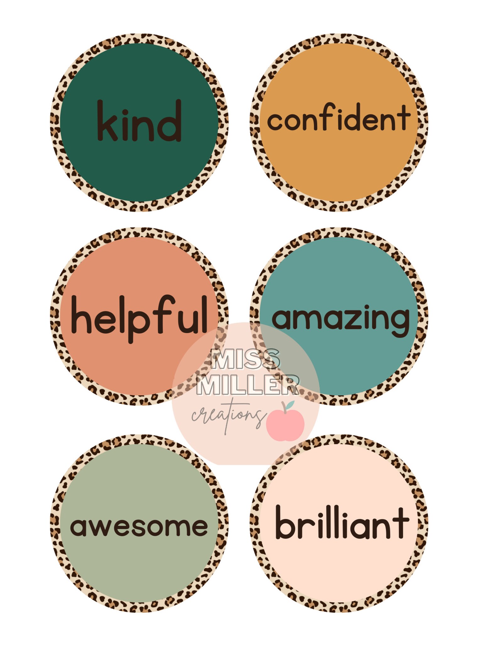 Boho Tropics Affirmation Station - Etsy