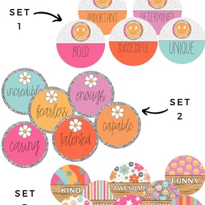 Groovy Glitter Affirmation Station - Etsy