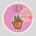 Retro Rainbow Hand Signals Classroom Posters [editable] - Etsy