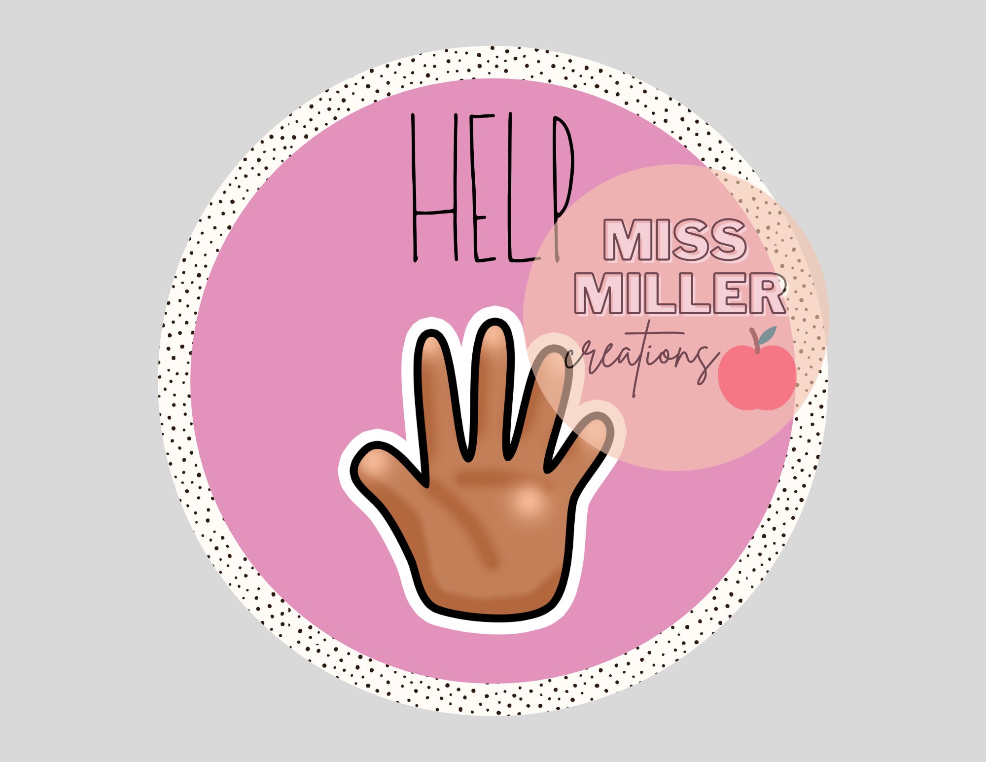 Retro Rainbow Hand Signals Classroom Posters [editable] - Etsy