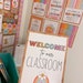 Retro Rainbow Complete Classroom Collection [editable] - Etsy