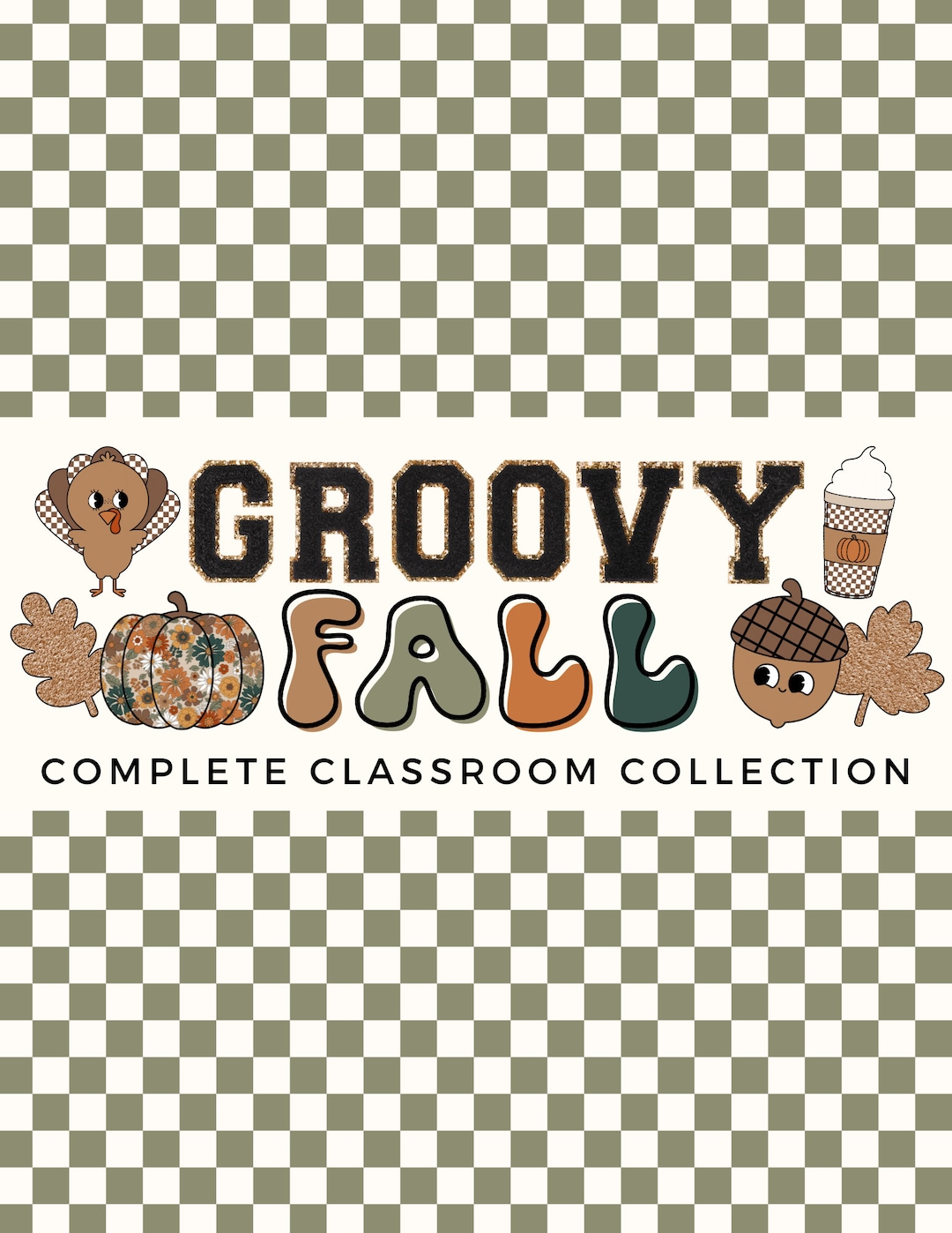 Groovy Fall Classroom Decor Bundle - Etsy