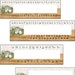 Boho Tropics Desk Plates [editable] - Etsy