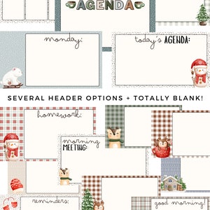 Winter Google Slides Templates - Etsy