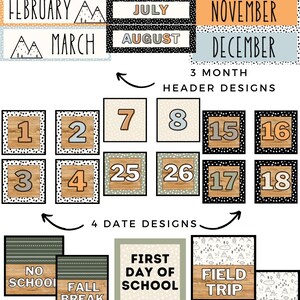 Adventure Classroom Calendar - Etsy