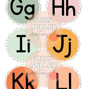 Groovy Boho Word Wall [editable] - Etsy